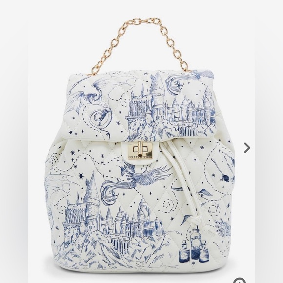 Loungefly | Bags | Harry Potter Hogwarts Icons Map Mini Backpack | Poshmark